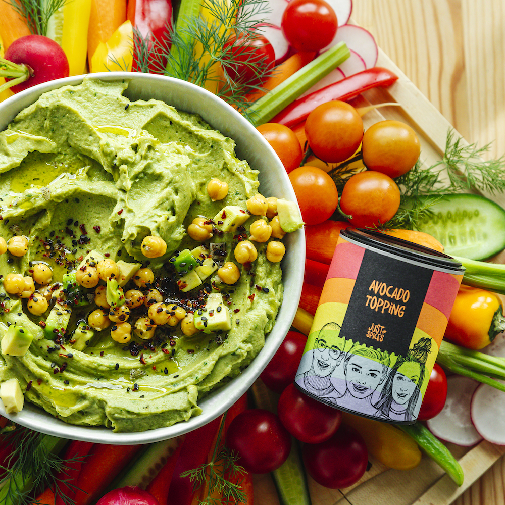 Avocado Hummus | Rezept | JUST SPICES®