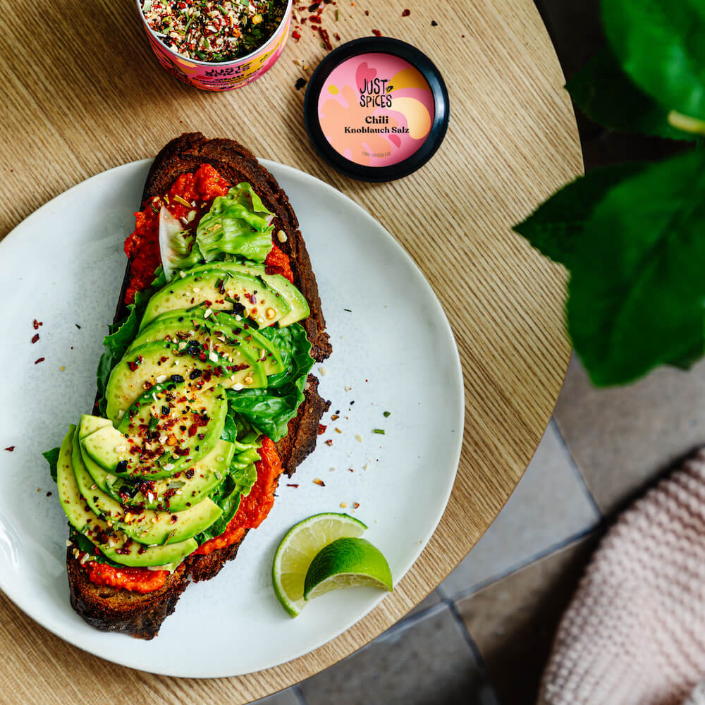 Avocado Stulle | Rezept | JUST SPICES®