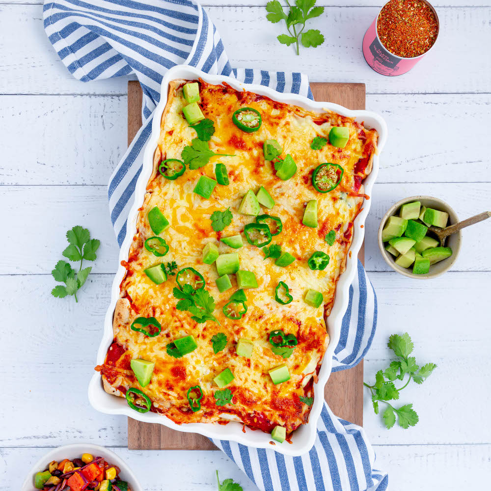 Enchiladas vegetarisch | Rezept | JUST SPICES®
