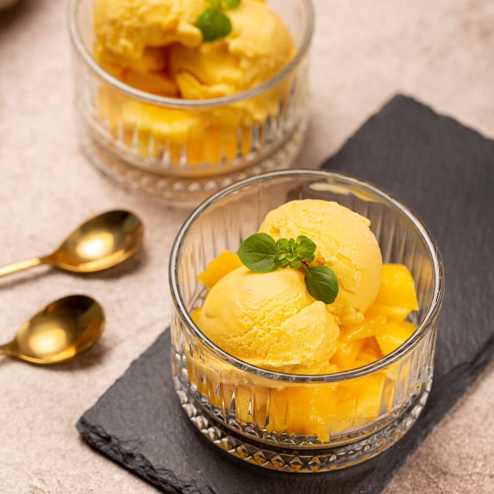 Mango Eis Thermomix® | Rezept | JUST SPICES®