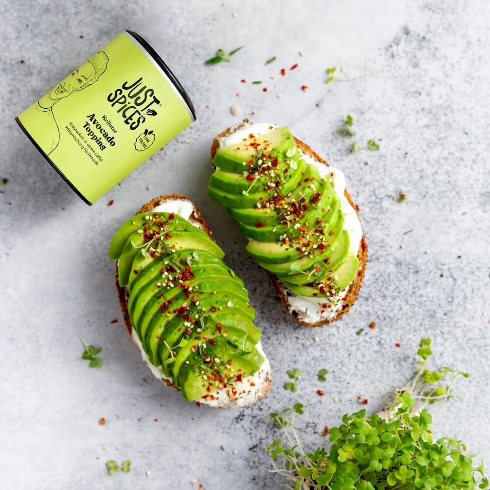 Avocado-Brot | Rezept | JUST SPICES®