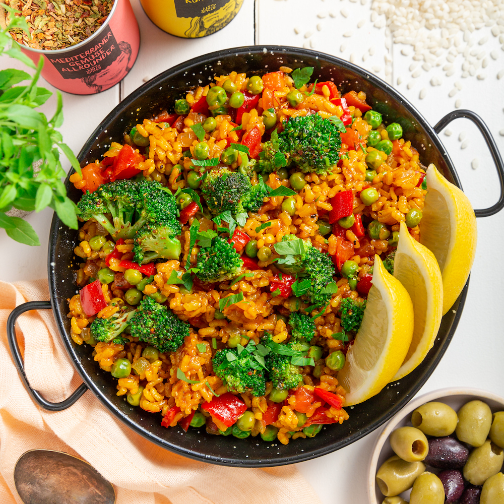 Gemüse Paella | Rezept | JUST SPICES®