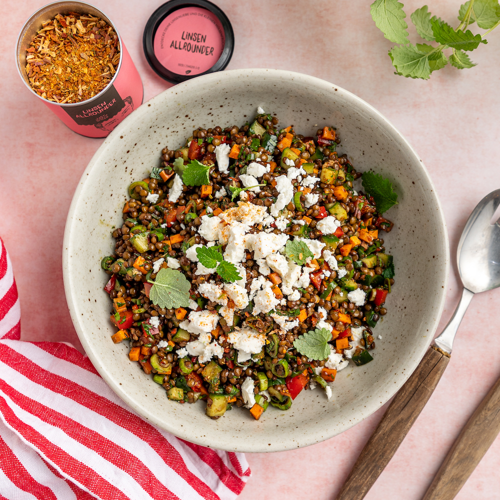 Linsensalat | Rezept | JUST SPICES®