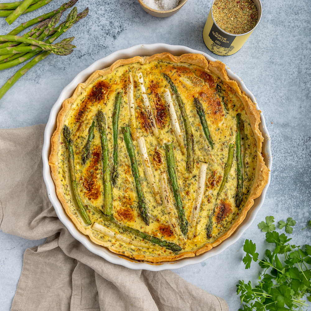 Spargel Quiche | JUST SPICES®