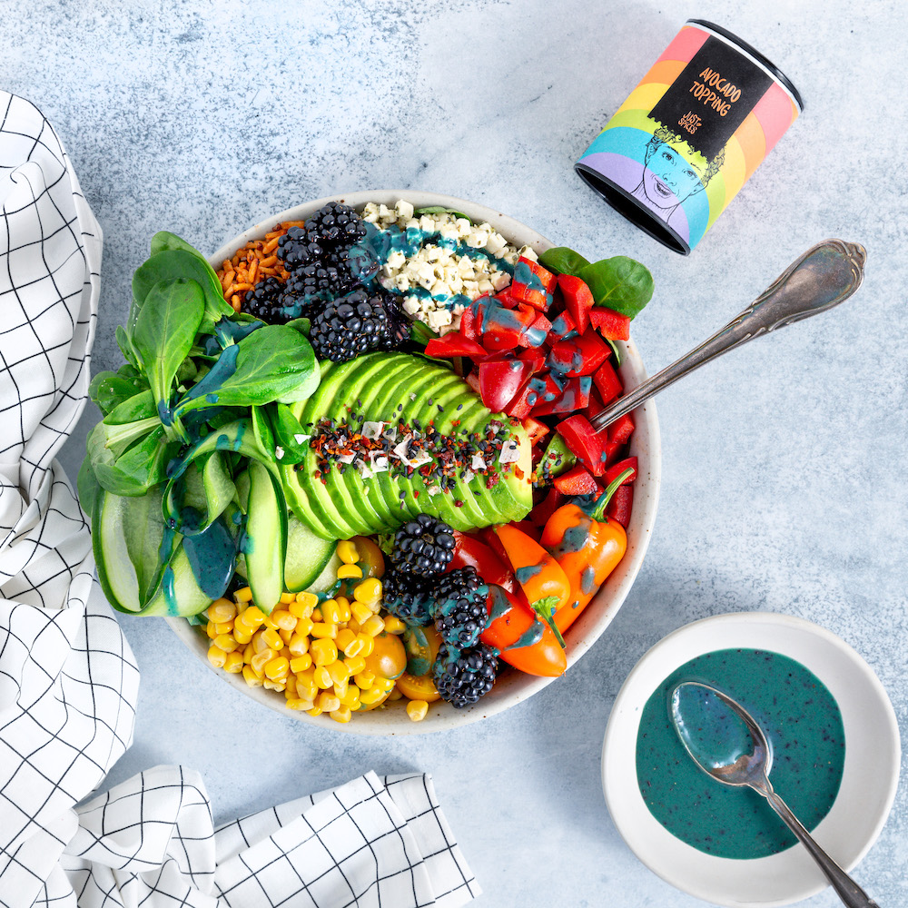 Rainbow Bowl mit Avocado | Rezept | JUST SPICES®