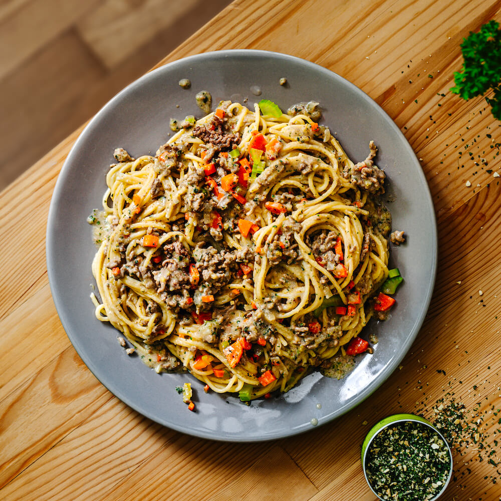 Weiße Bolognese mit Thermomix® | Rezept | JUST SPICES®