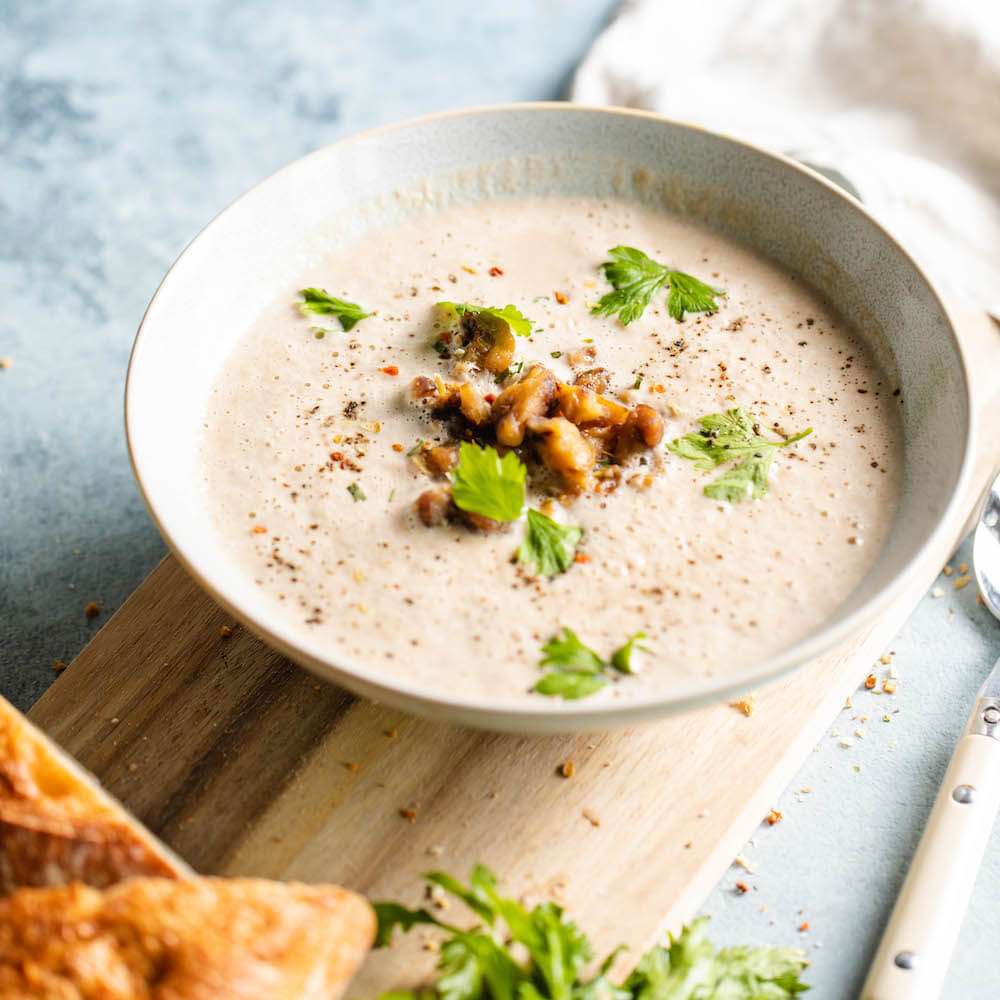 Champignoncremesuppe | Rezept | JUST SPICES®