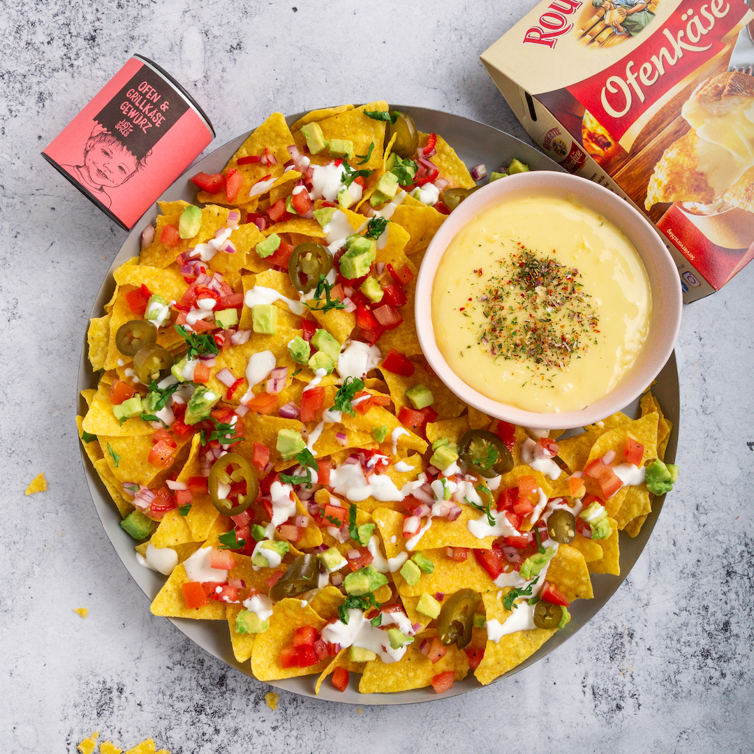Nachos mit Käse-Dip | Rezept | JUST SPICES®