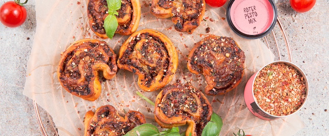 Roter Pesto Mix Rezepte | JUST SPICES®